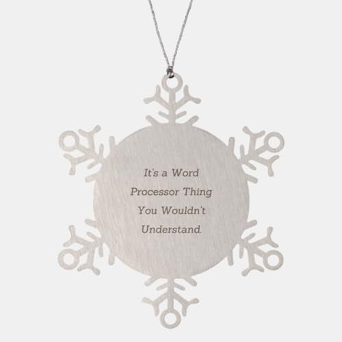 Fun Word Processor Gifts, It's a Word Processor, Birthday Unique Gifts ...