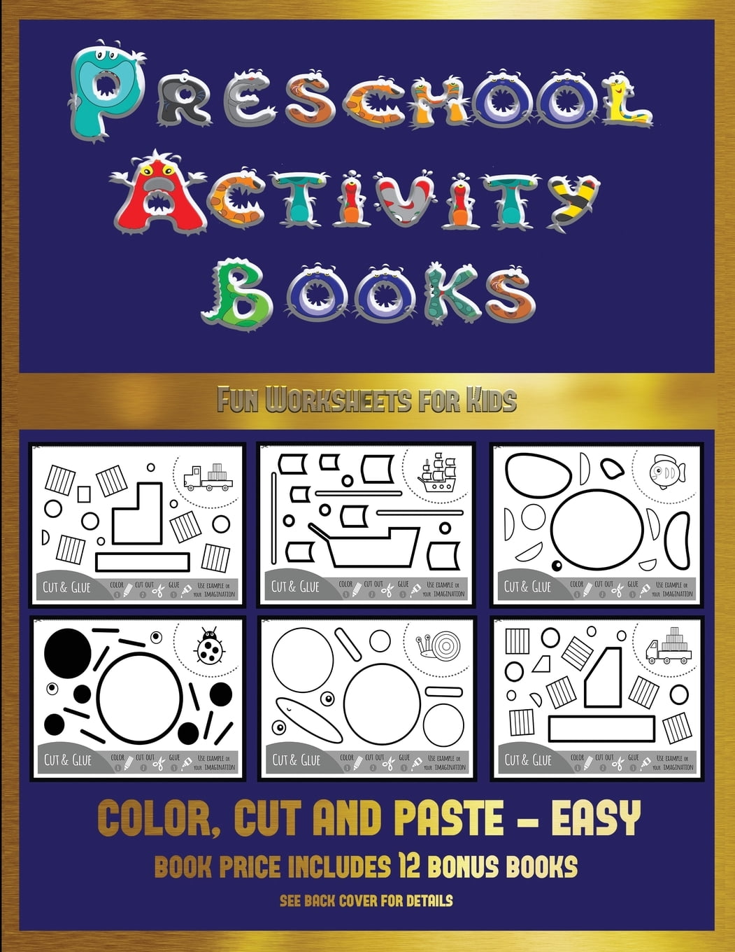 Fun Worksheets for Kids: Fun Worksheets for Kids (Preschool Activity ...