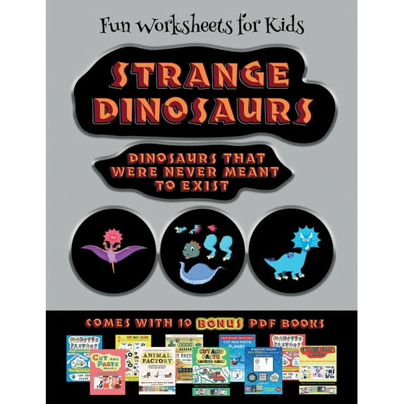 Fun Worksheets for Kids: Fun Worksheets for Kids (Strange Dinosaurs ...