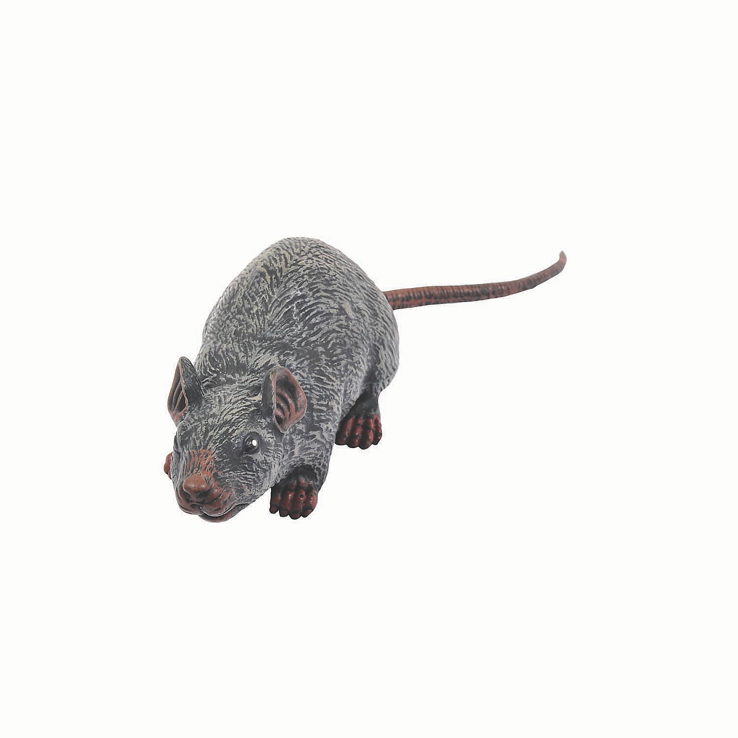 Fun World 1 ft Gray Latex Sewer Rat Decoration - Gray - Walmart.com
