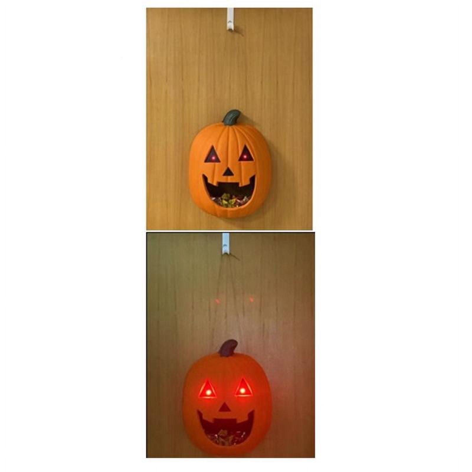 Fun World 12 in. Lite Up Jolly Jack Candy Dispenser Halloween Decor ...