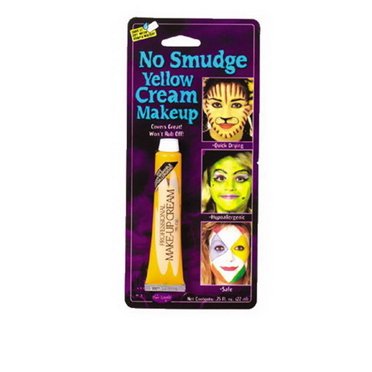 Fun World Professional Quality No Smudge Tube .75oz Cream Makeup, Green ...