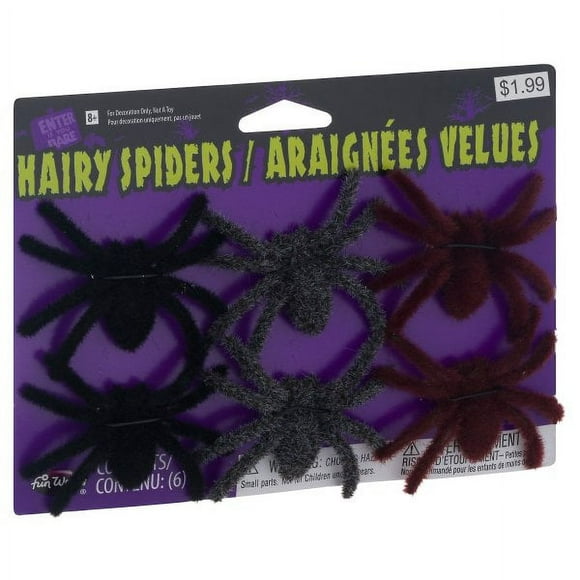 Small Plastic Spiders