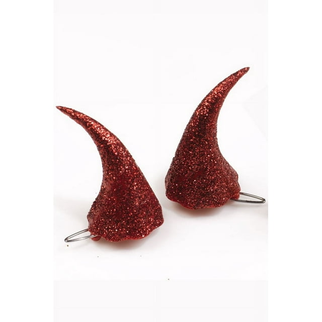 Fun World Clip-On Devil Horns Halloween Costume Accessories, (2 Pieces ...