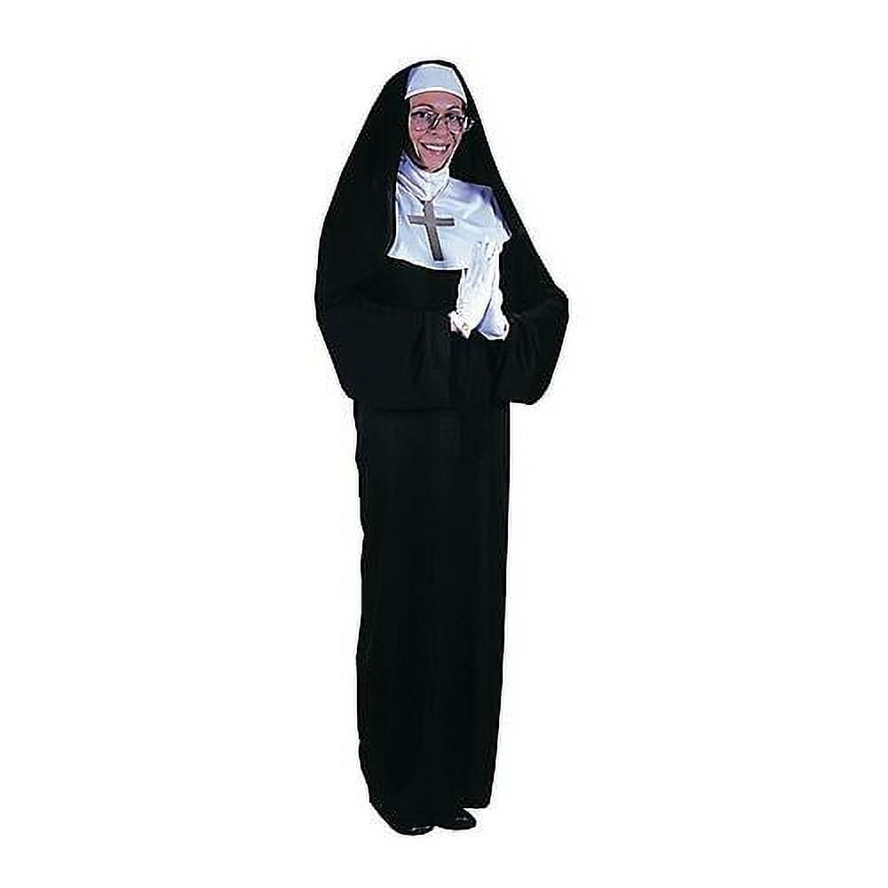 Fun World Costumes Nun Women's Halloween Fancy-Dress Costumes for Adult ...