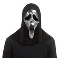 Fun World Ghost Face Disco Mirror Mask Costume Accessory, Silver ...