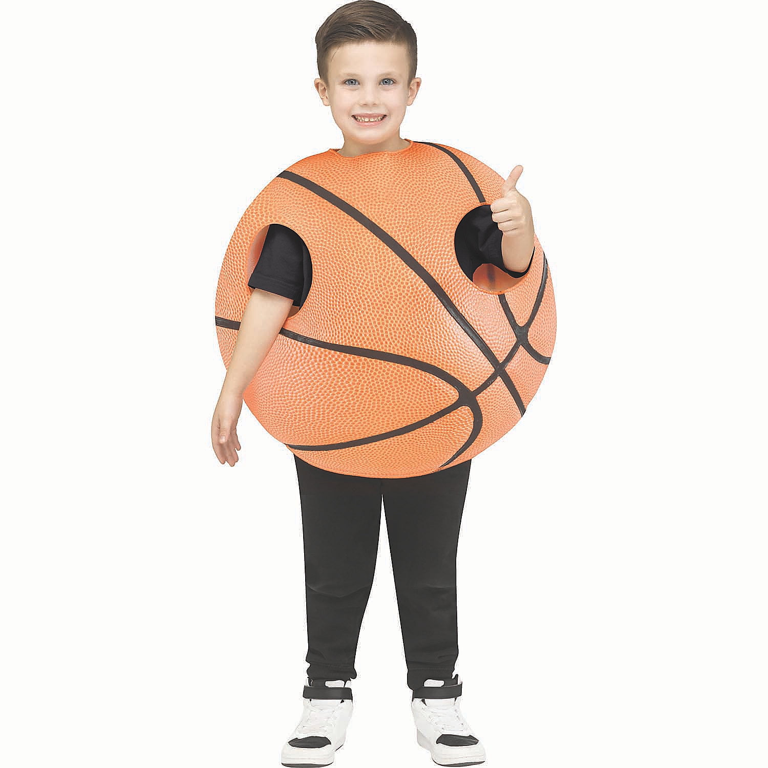 Fun World Kids' Sports Balls Basketball Costume - Size One Size Fits ...