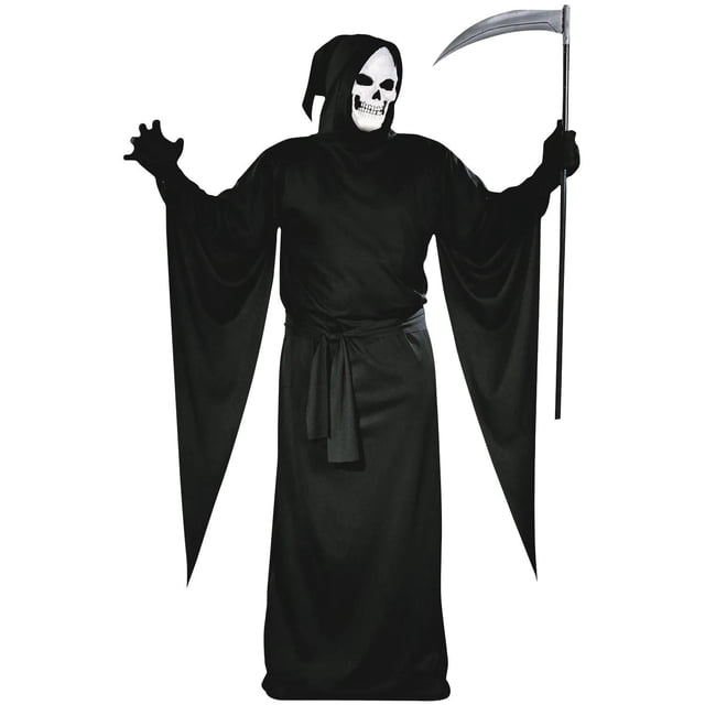Fun World - Men's Grim Reaper Robe - One Size - Adult - Walmart ...