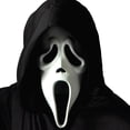 Fun World Adult Scary Halloween Ghost Face Mask, White, One Size ...