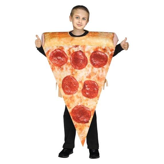 Fun World Cool Kids Yummy Pizza Slice Halloween Costume, One Size ...