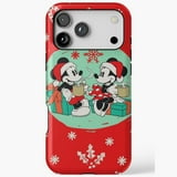 Fun Xmas Mice Cute Art Case for iPhone 11 12 13 14 15 16 17 Pro Max ...
