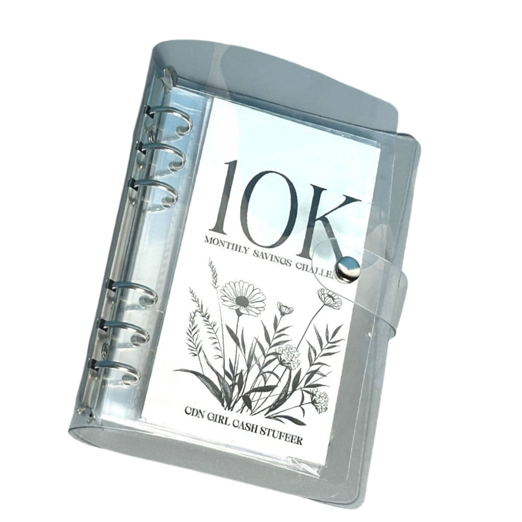 Fun and Easy Envelope Monthly Money Saving Challenge Binder Book with ...