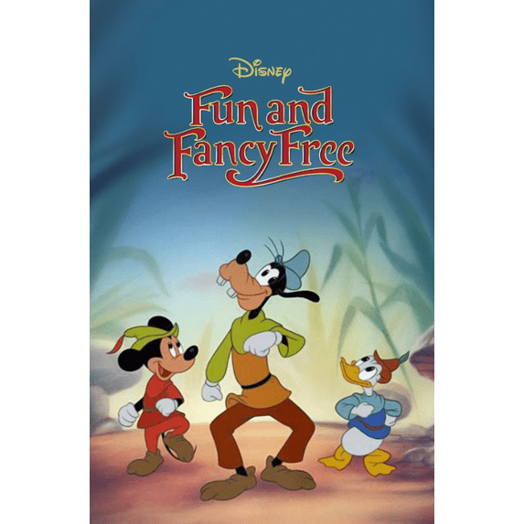 Fun and Fancy Free 1947 Movie Poster 24x36 | Disney Animated Classic ...