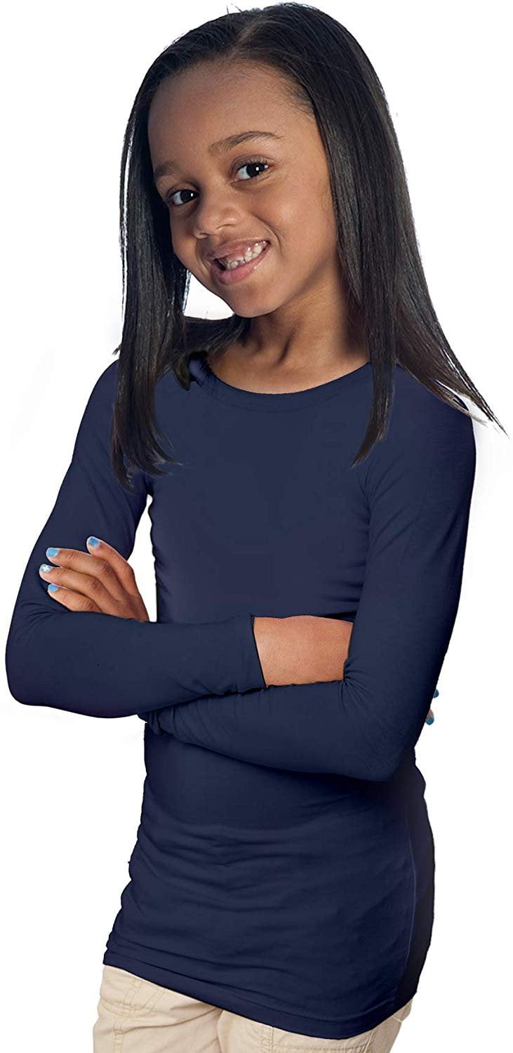 Fun and Function's Navy Long Sleeves Hug Tee Shirt for Deep Pressure ...