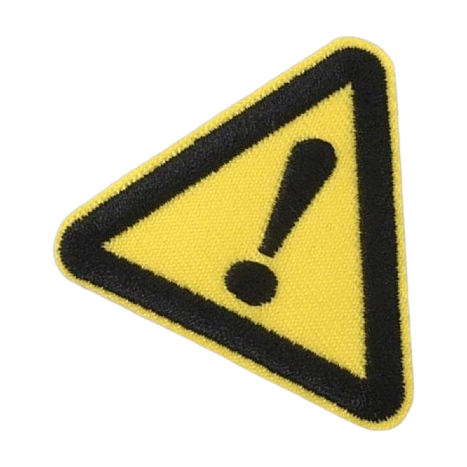Fun and Functional Warning Sign Hair Clip Eye Catching Hair Decoration ...