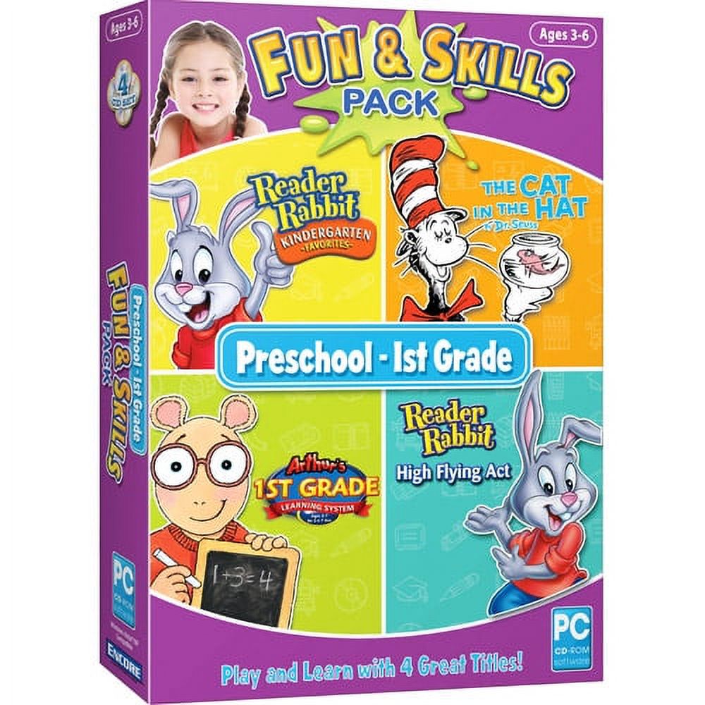 Fun and Skills Preschool-1st Grade - Walmart.com
