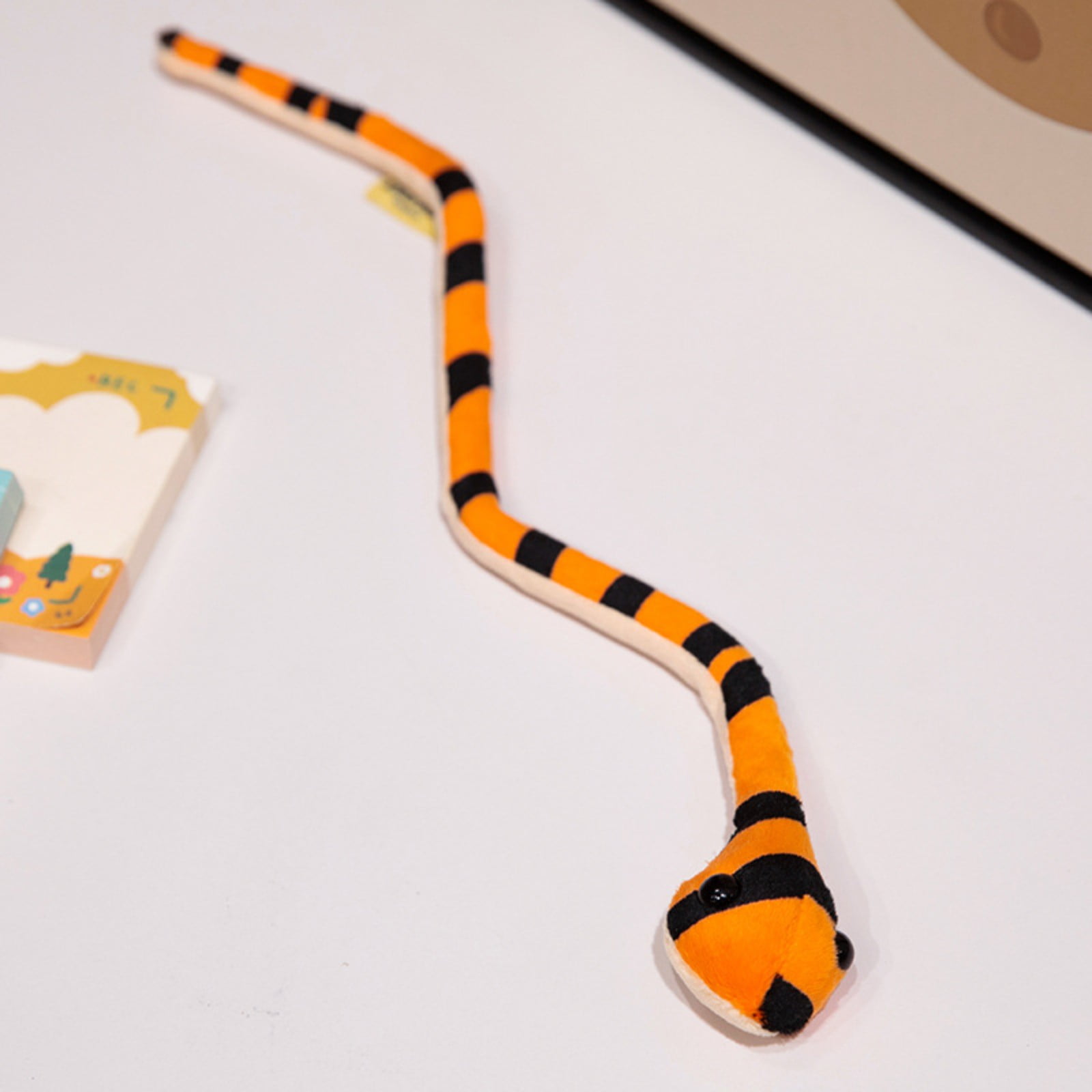 Fun funny cute snake doll plush toy orange - Walmart.com