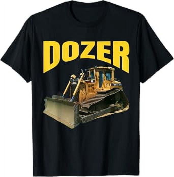 Fun heavy equipment bulldozer design for Kid's and Adults. T-Shirt ...