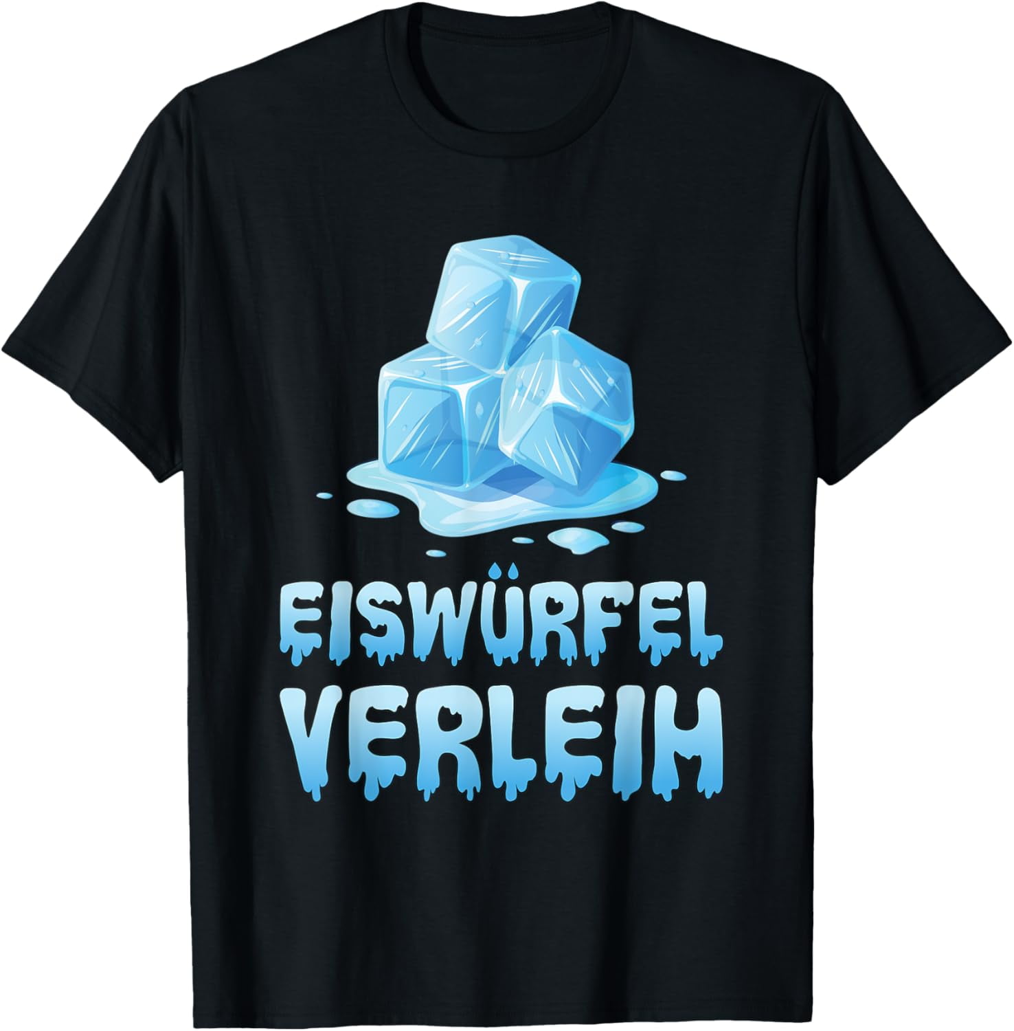 Fun ice cubes lend ice rental T-Shirt mens t shirt，black，women，funny，misfits，men，journey ...