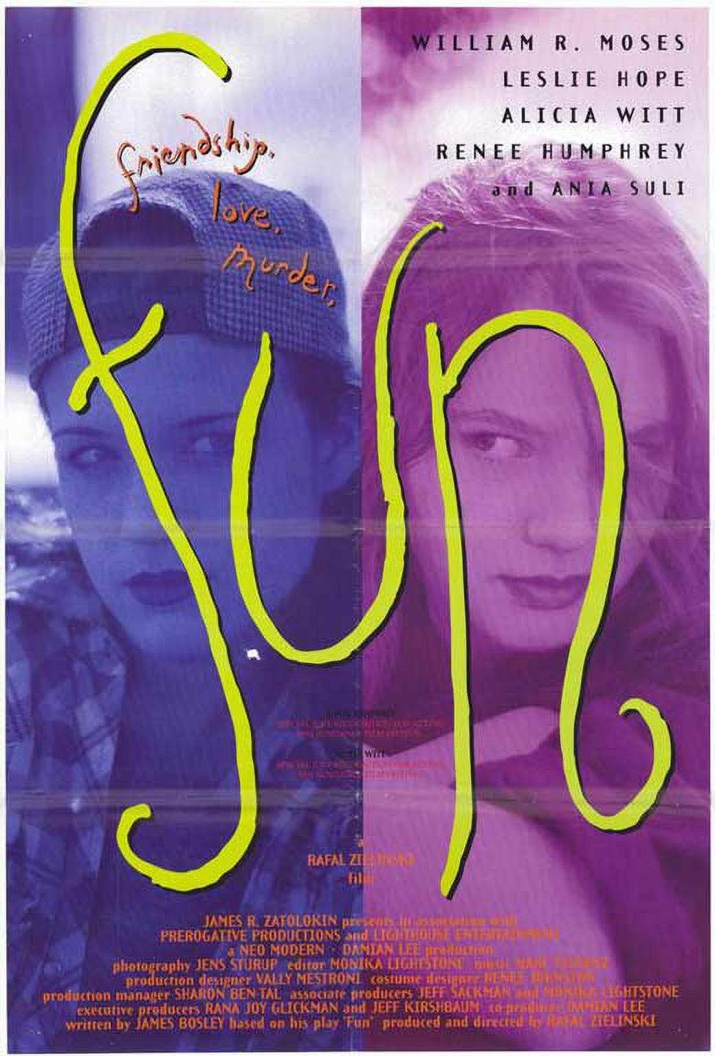 Fun - movie POSTER (Style B) (11" x 17") (1994) - Walmart.com