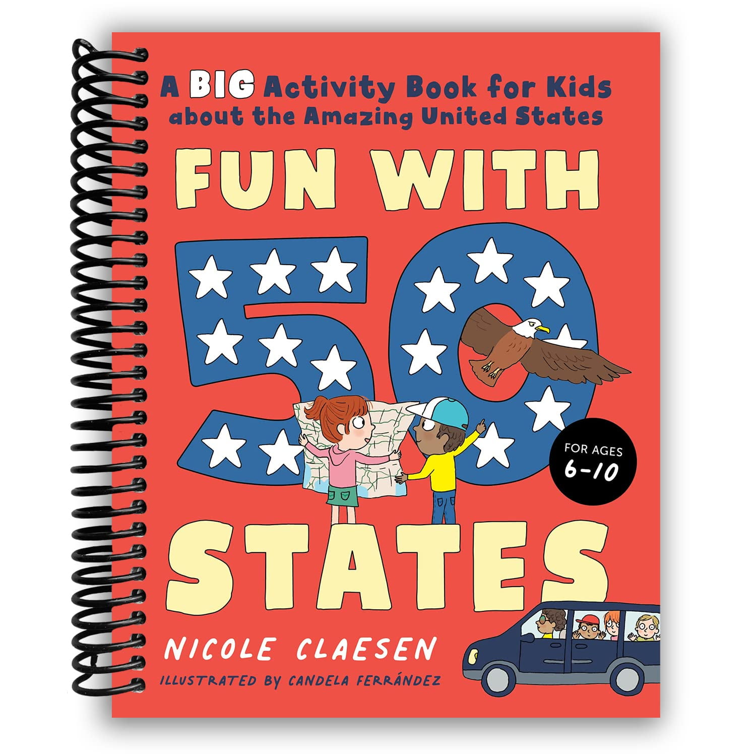 Fun with 50 States: A Big Activity Book for Kids about the Amazing ...