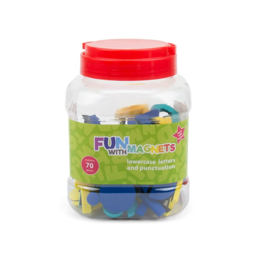 Fun with Magnets 70 Lowercase Magnetic Foam Letters + Punctuation ...
