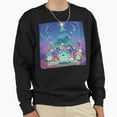 FunGuy Entangled In Christmas Lights Graphic Unisex Sweatshirt Funny ...