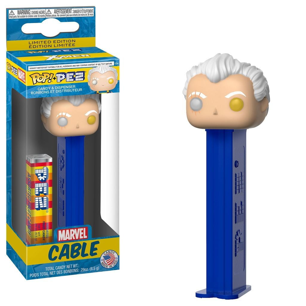 FunKo POP! PEZ Dispenser, Marvel Cable - Walmart.com