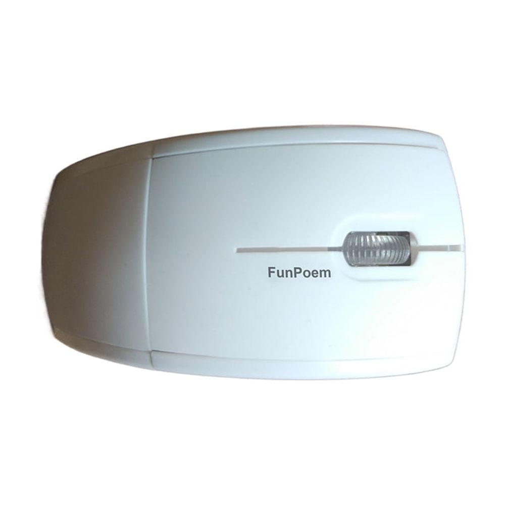 FunPoem Computer mouse, 2.4G Slim USB Wireless Mice with USB Receiver ...
