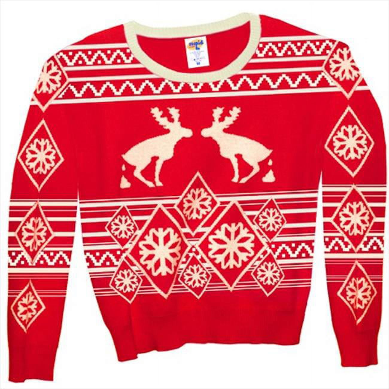 FunQi UG004 Pooping Moose Sweater, X-Large - Walmart.com