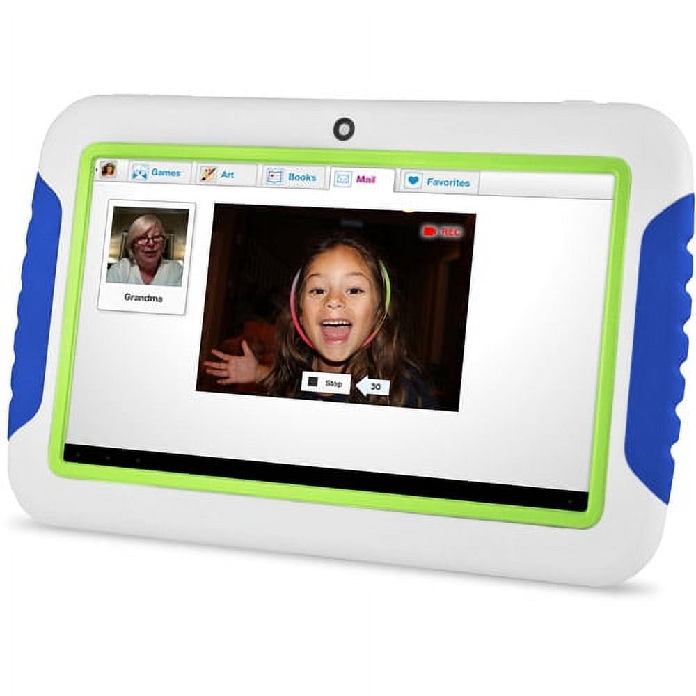 "Ematic FunTab 7"" Kids Tablet 8GB Memory, 50+ Games/Apps, Built-in ...