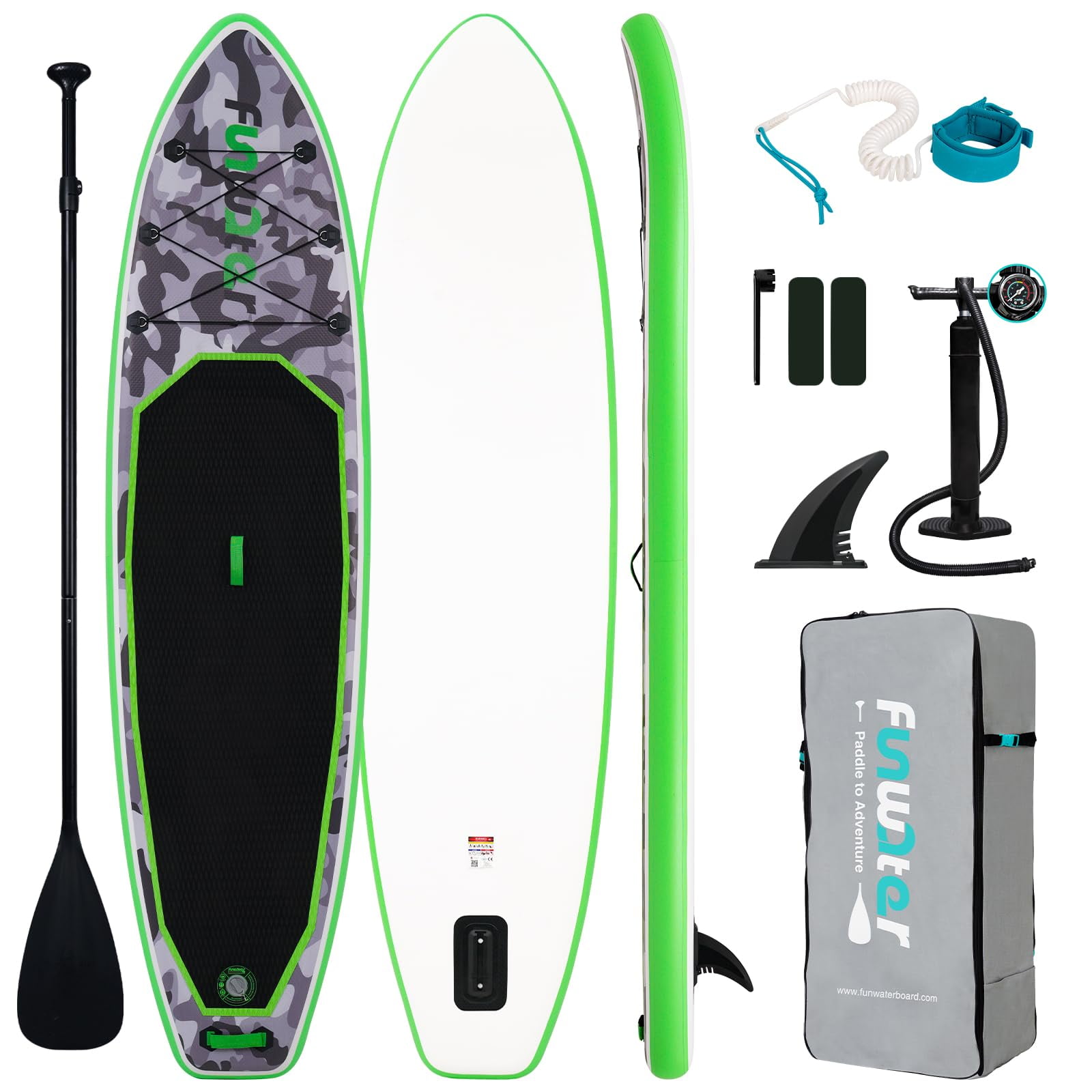 FunWater SUP Inflatable Stand TMA2 Up Paddle Board Ultra-Light ...