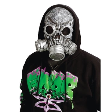 Ghost Face Bleeding Zombie Mask Adult Halloween Accessory - Walmart.com