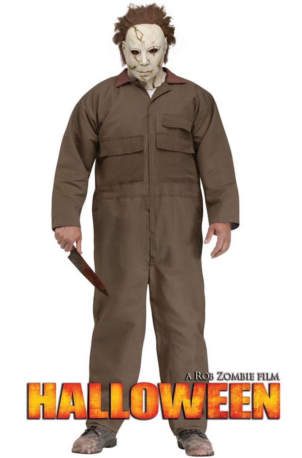 FunWorld Costumes Men's Deluxe Halloween Slasher Villain Michael Myers ...
