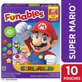 Funables Super Mario Fruit Flavored Snacks, Gluten-Free, Fat-Free, 0.8 ...