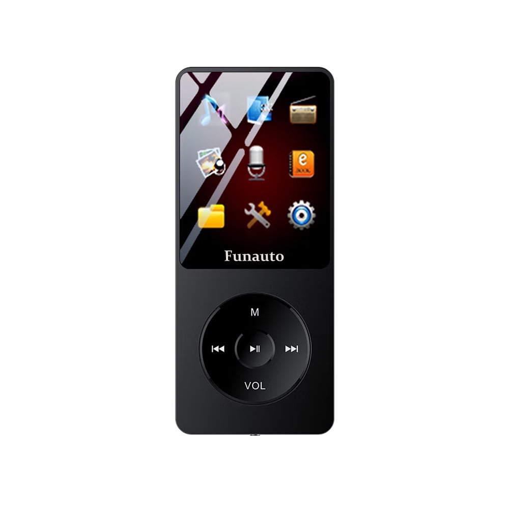 Funauto MP4 players, Black, Portable Mp4 Player Digital Audio Player ...