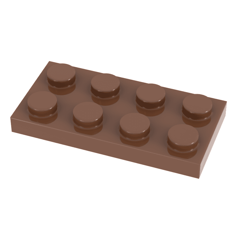 [Funbrick] 50pcs Plate 2x4 3020 Compatible with Famous Brand Building ...