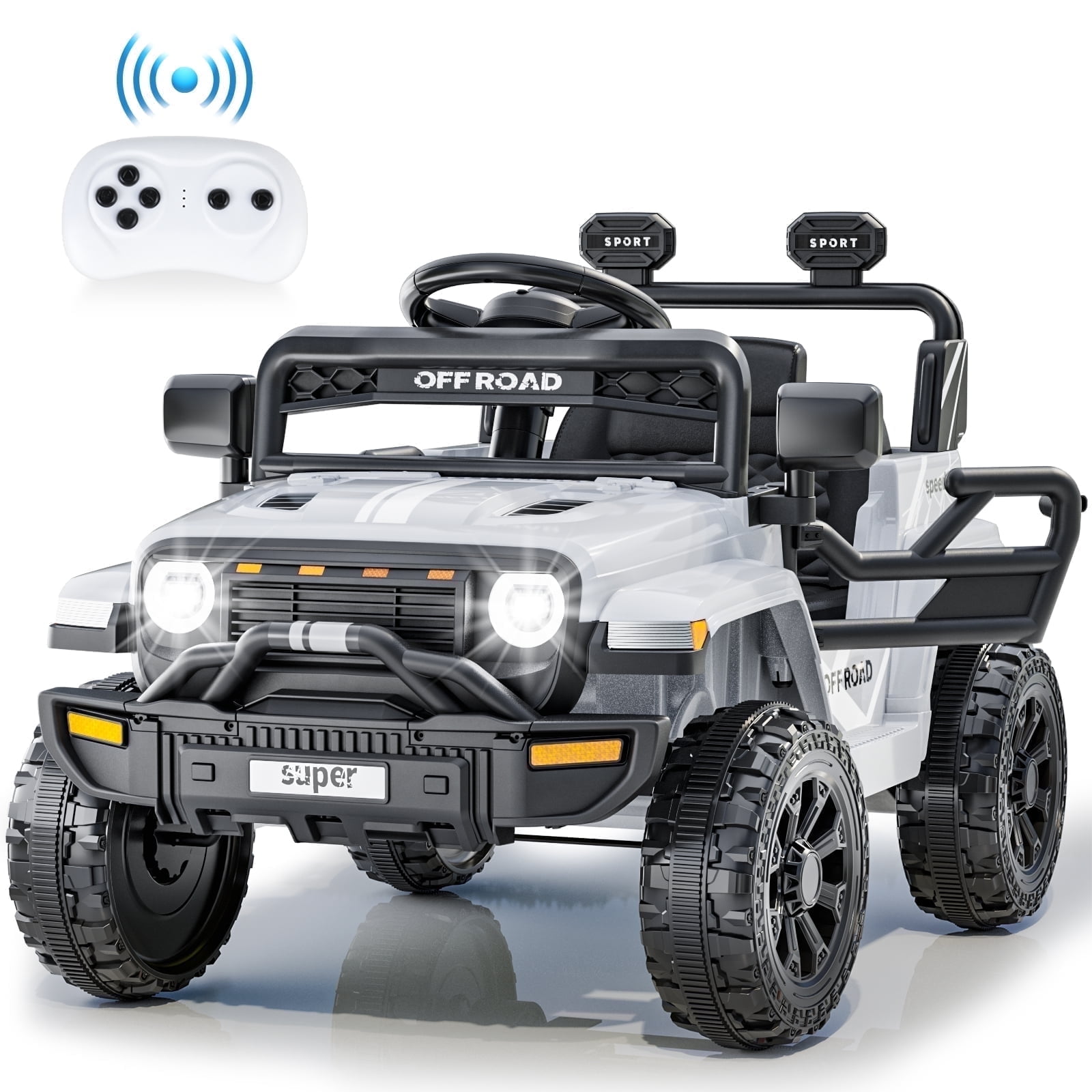 Walmart Black Friday Deals 2025 Funcid 12 Volt Ride on Truck, Ride on ...
