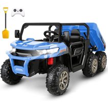 Kid Trax Semi-Truck and Trailer Ride-On Toy, Blue - Walmart.com