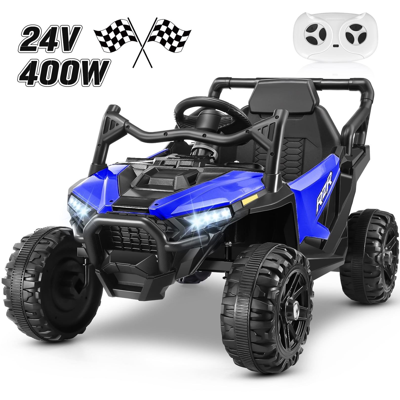 Funcid 24 Volt Ride on Toys 400W Ride on Cars with Remote Control ...