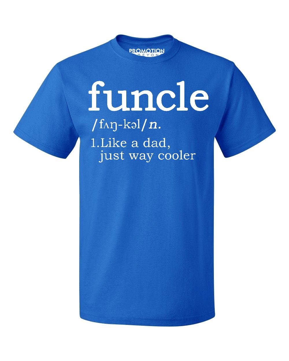 Funcle Fun-Uncle Sarcastic Dictionary Definition Men's T-shirt, S ...