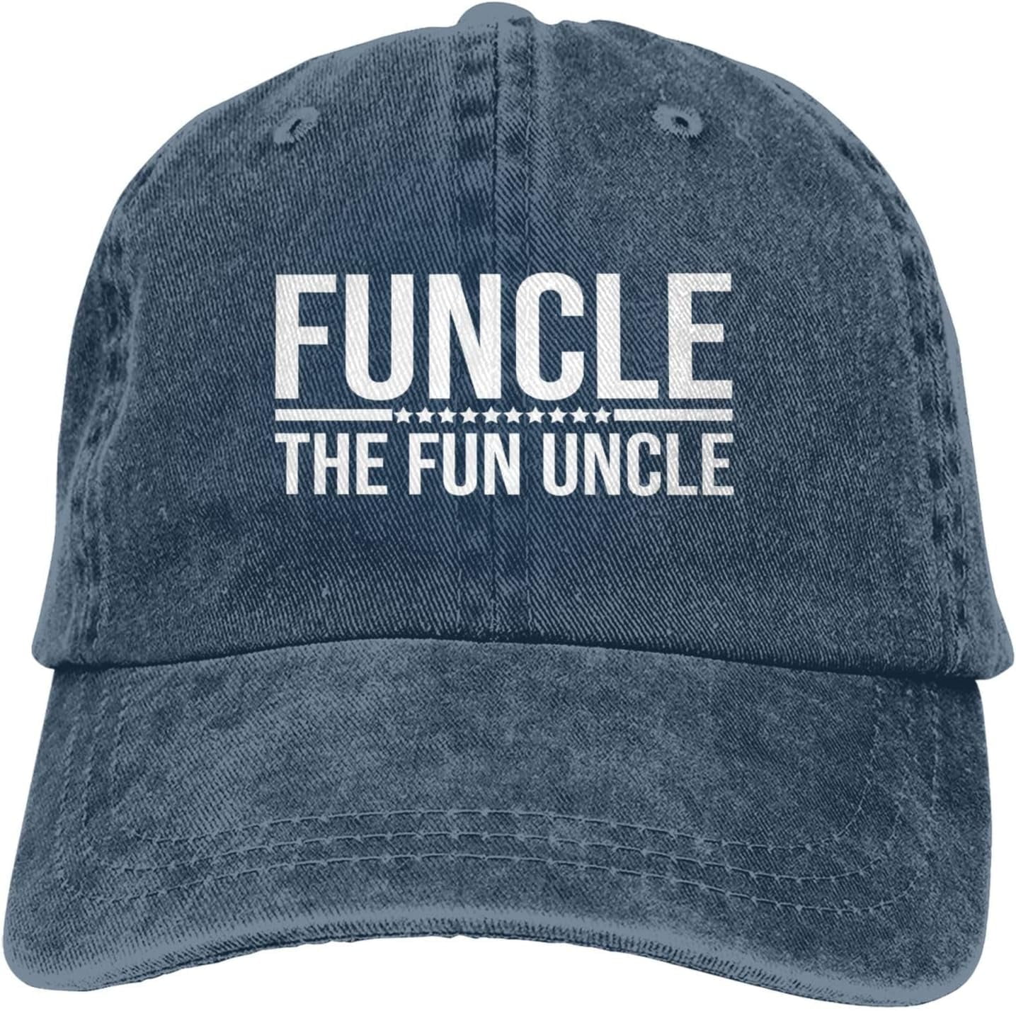 Funcle The Fun Uncle Ponytail Baseball Cap Vintage Denim Cowboy Hat ...