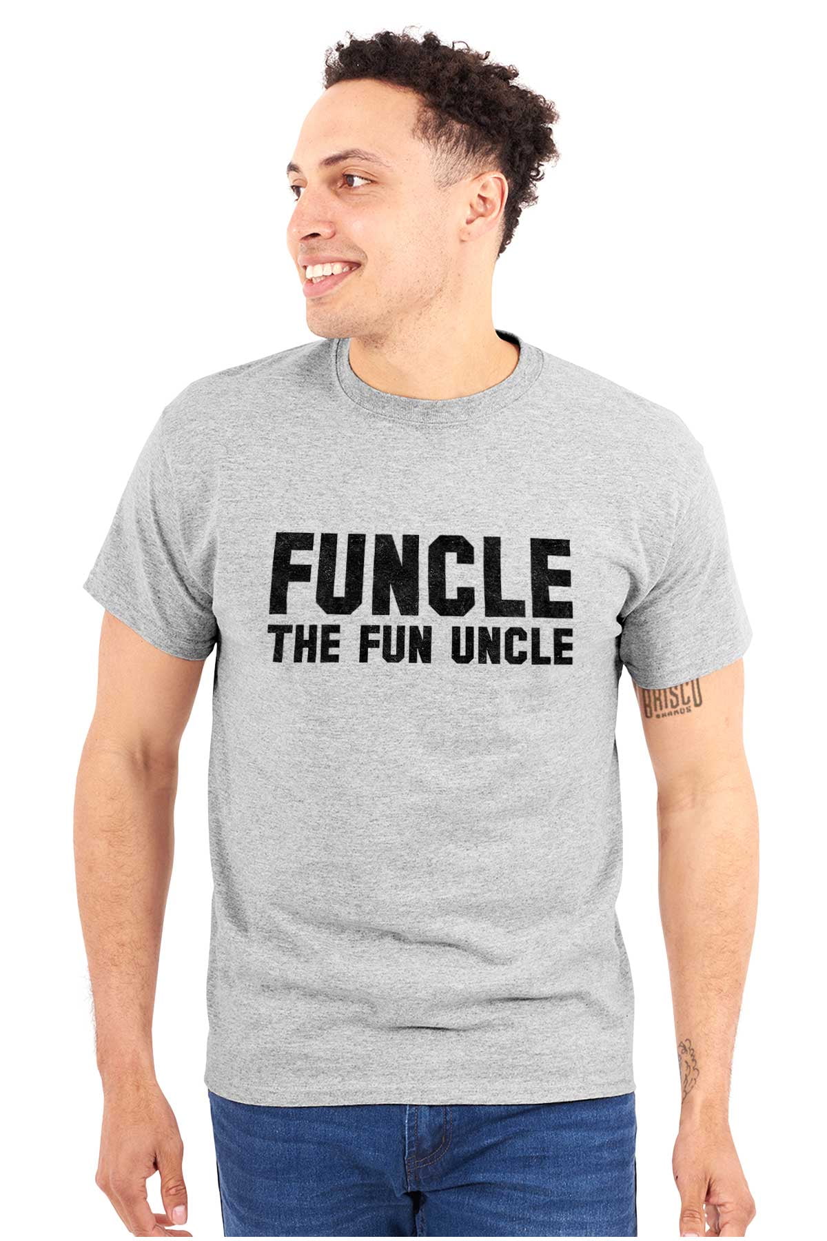 Funcle the Fun Uncle Men Big & Tall Graphic Tee Brisco Brands 4X ...