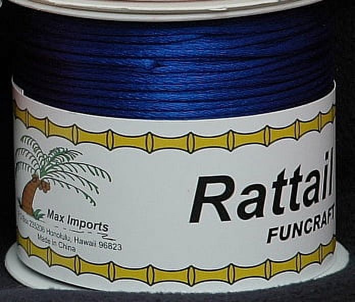 Funcraft 2 Millimeter Royal Blue Rattail, 200 Yd. - Walmart.com