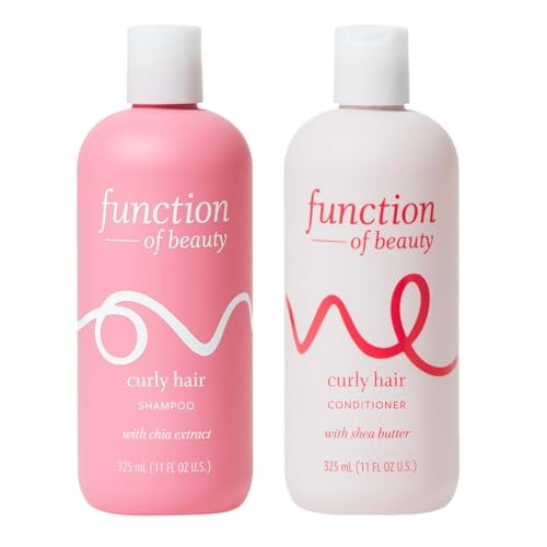 Function of Beauty Curly Hair Shampoo & Conditioner, 11 oz Each - With ...