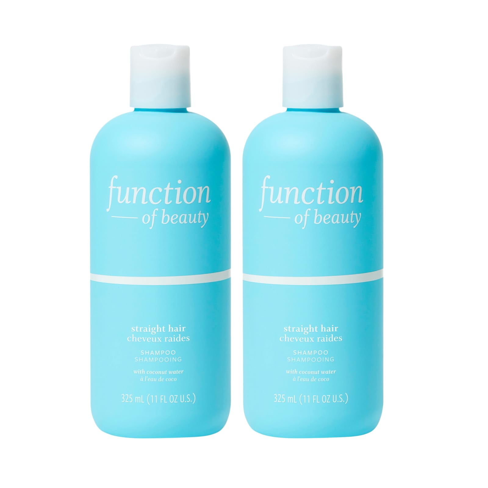 Function of Beauty Customizable Shampoo for Straight Hair, 11 oz Each ...