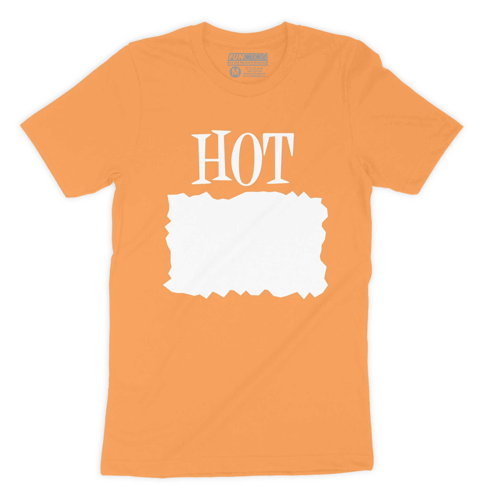 Function - Custom DIY Write In Your Own Text Fire Sauce Costume Men's ...