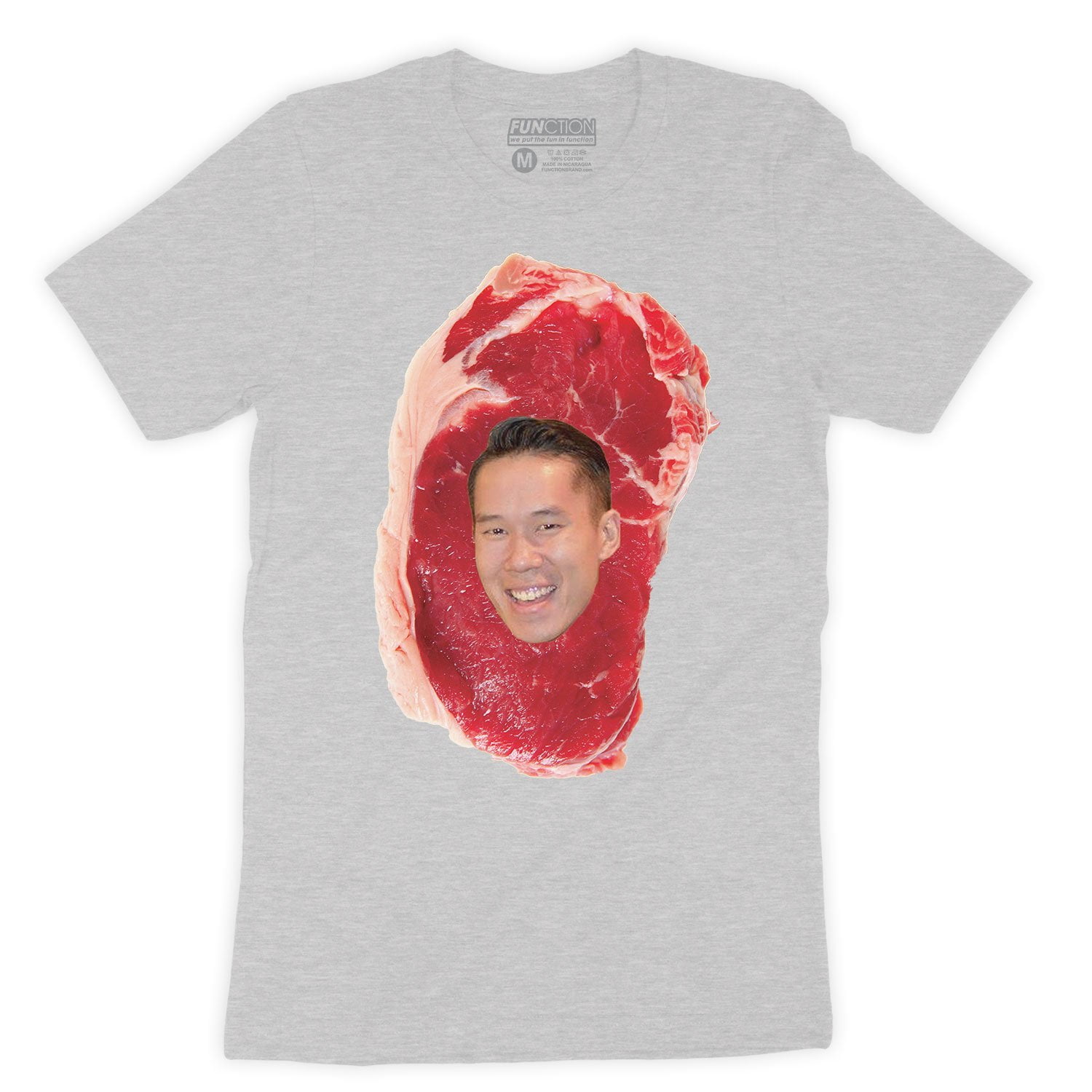 Function - Custom Meat Head T-Shirt Graphic Tee - Walmart.com