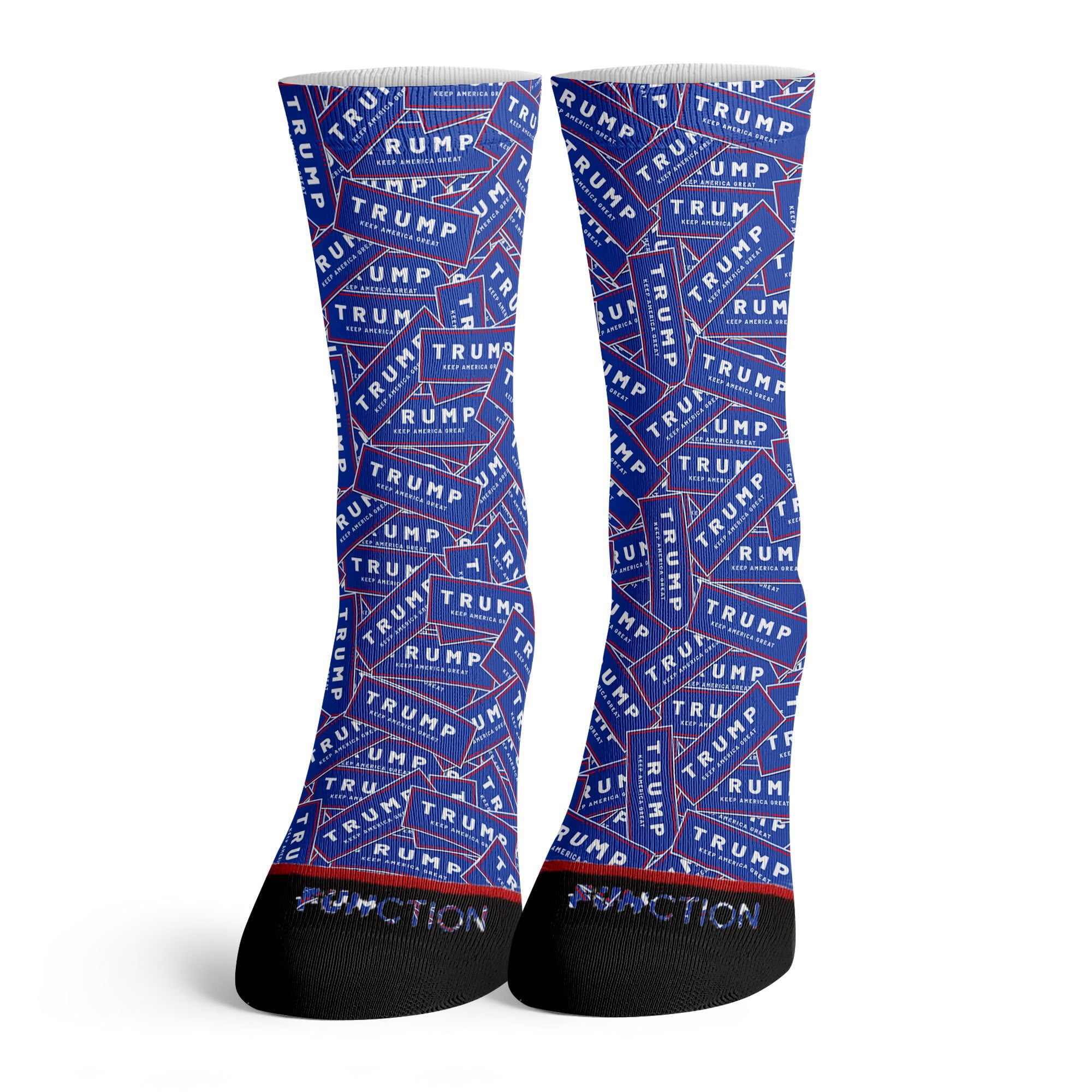 Function - Donald Trump Keep America Great Fashion Socks Rally ...