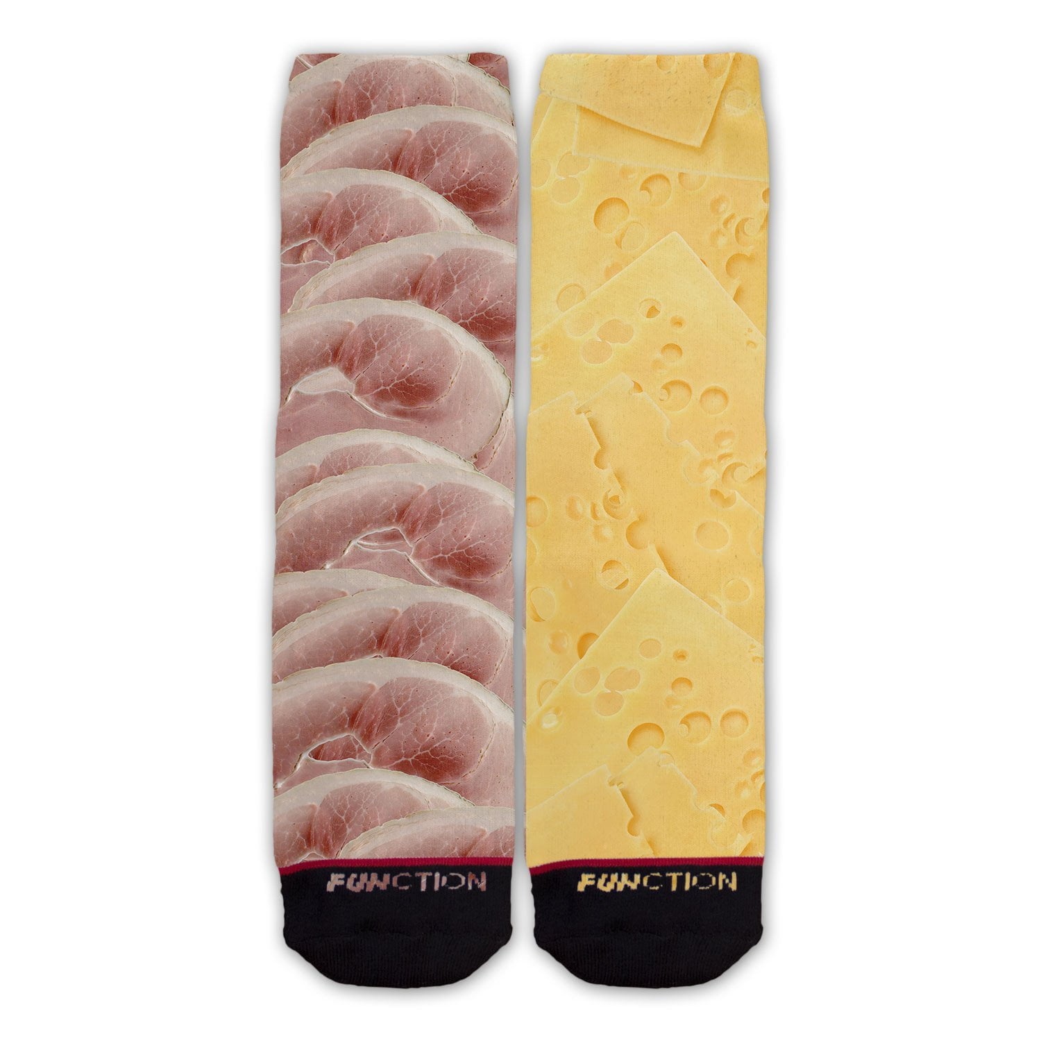 Function - Ham and Cheese Fashion Socks - Walmart.com